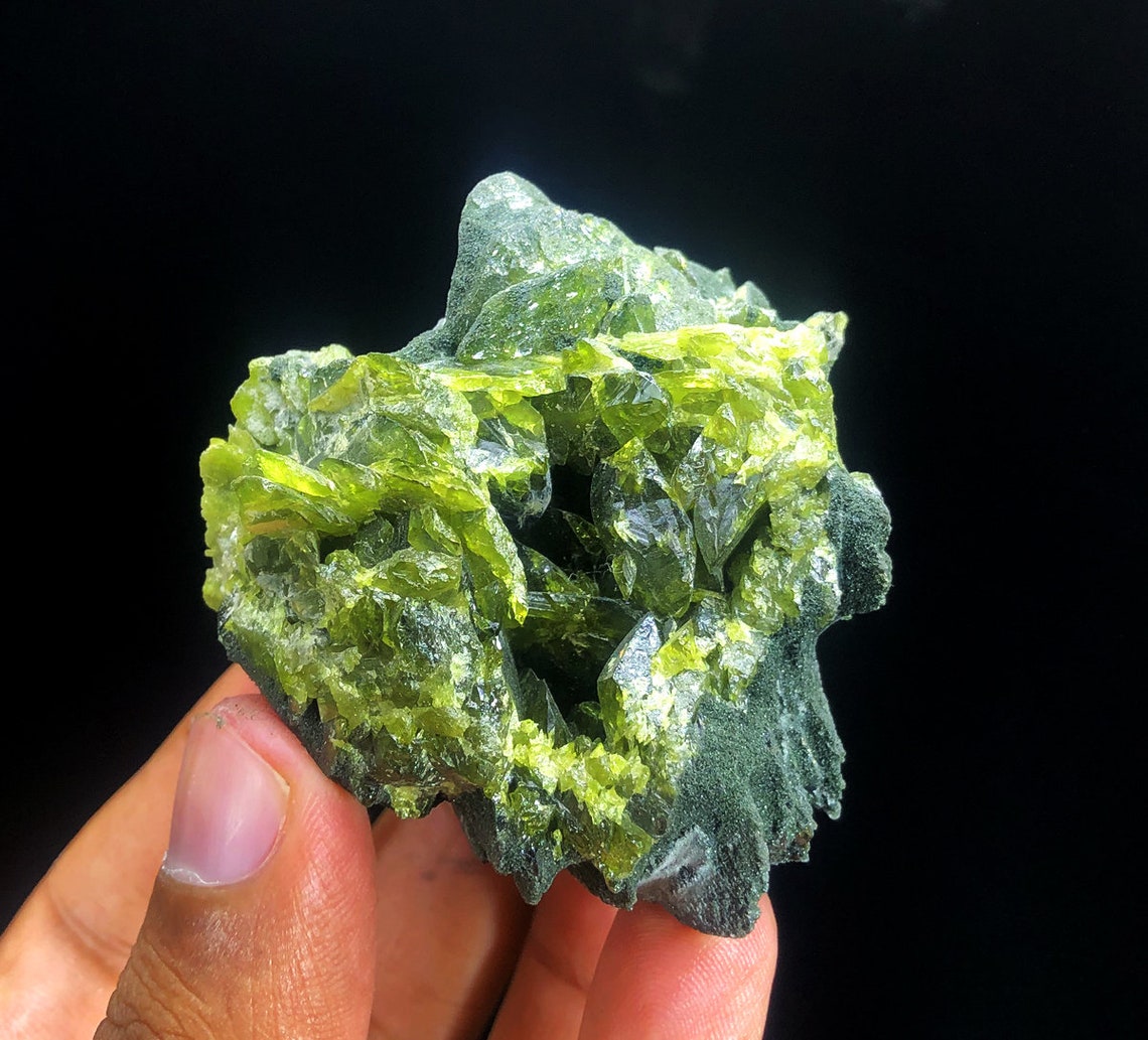 Sphene Titanite Crystals Bunch Specimen, Sphene Titanite Crystals ...