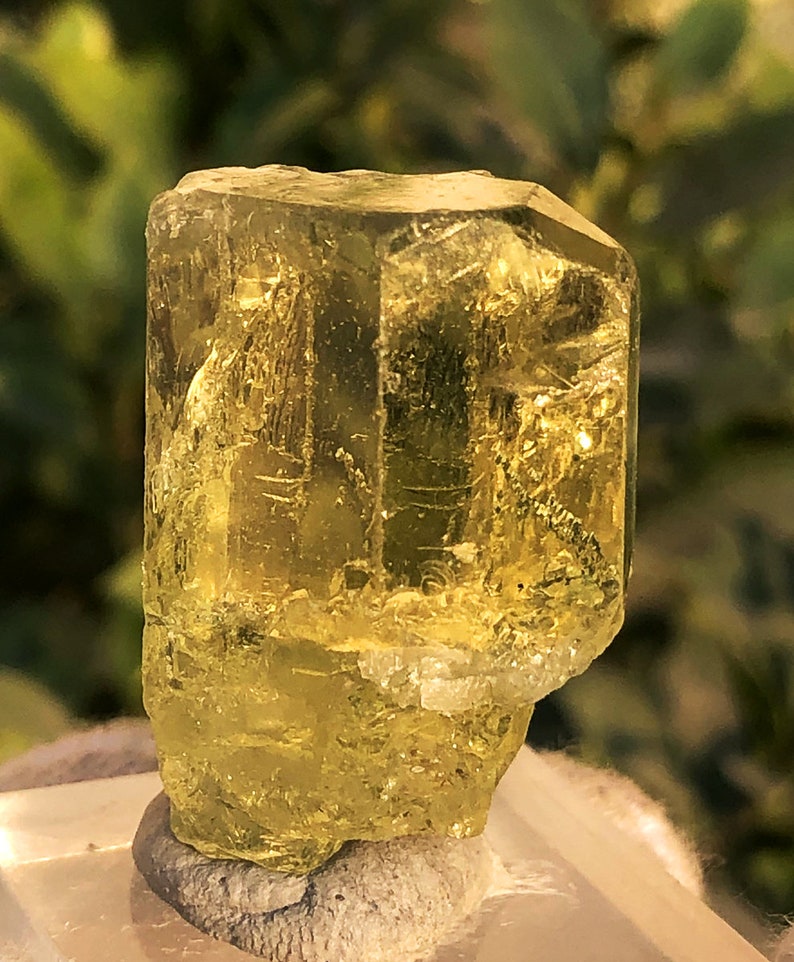 Terminated Heliodor Beryl Crystal, Raw Heliodor Beryl, Heliodor ...