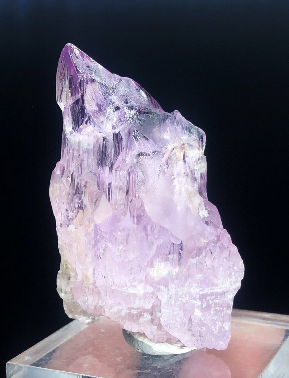 Terminated Pink Color Kunzite Crystal, Natural Pink Kunzite, Kunzite ...