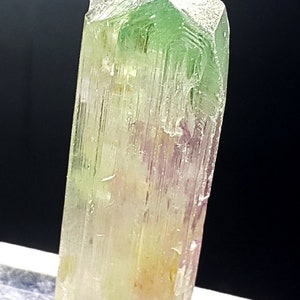 Bi Color Kunzite Crystal Natural Kunzite Kunzite Stone Raw - Etsy