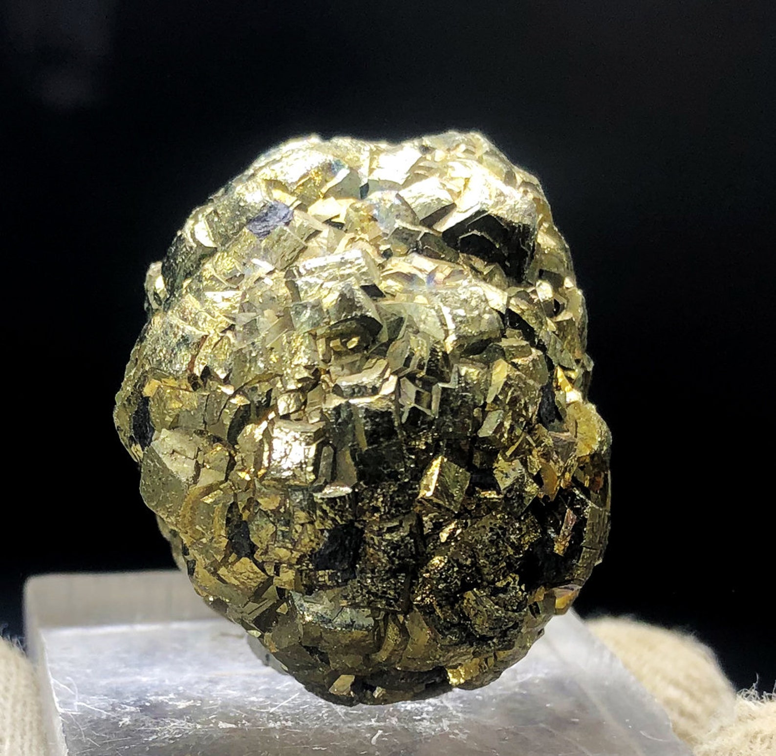 Pyrite Mineral, Marcasite Nodule, Golden Prophecy Stone, Crystal of ...