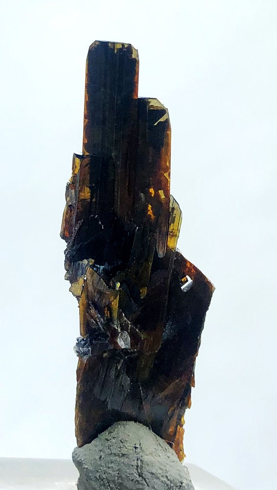 Brookite Crystal, Red Brookite Specimen, Rare Brookite Mineral ...
