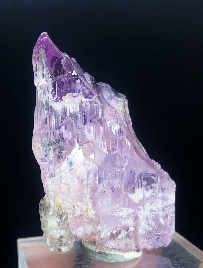 Terminated Pink Color Kunzite Crystal, Natural Pink Kunzite, Kunzite ...