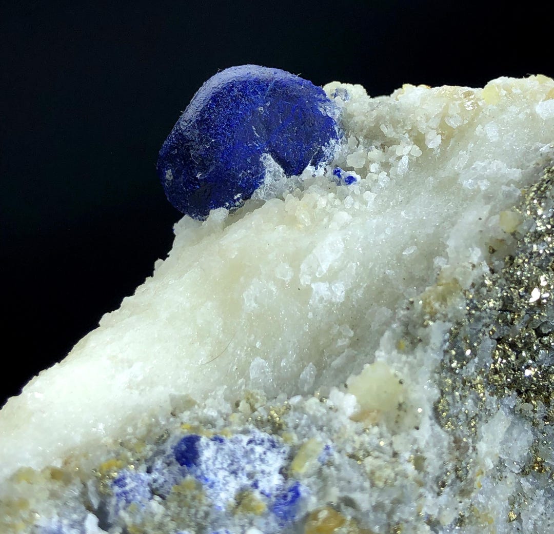 Blue Lapis Lazulli With Pyrite on Matrix 385 Gram - Etsy