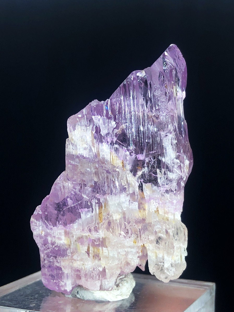 Terminated Pink Color Kunzite Crystal, Natural Pink Kunzite, Kunzite ...