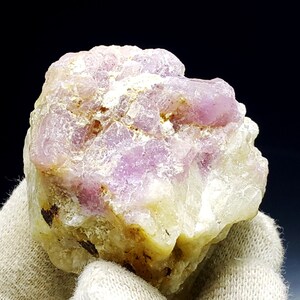 Fluorescent Hackmanite Crystal, Terminated Fluorescent Hackmanite, Raw ...