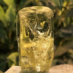 Terminated Heliodor Beryl Crystal, Raw Heliodor Beryl, Heliodor ...