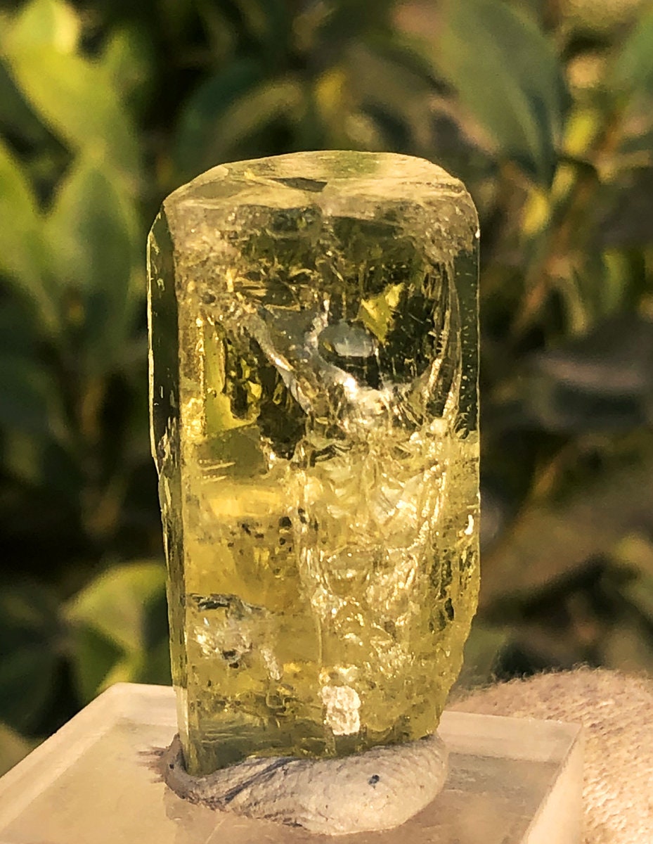 Terminated Heliodor Beryl Crystal, Raw Heliodor Beryl, Heliodor ...