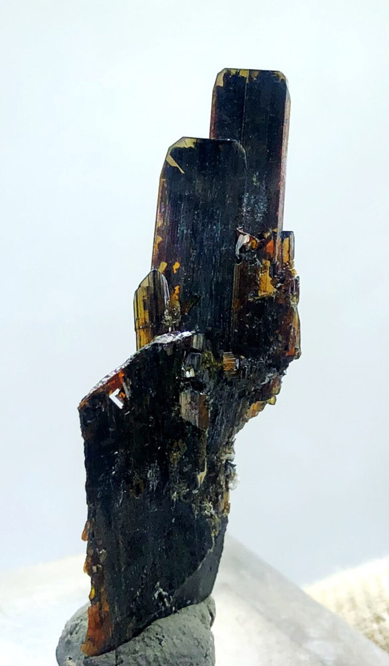 Brookite Crystal, Red Brookite Specimen, Rare Brookite Mineral ...