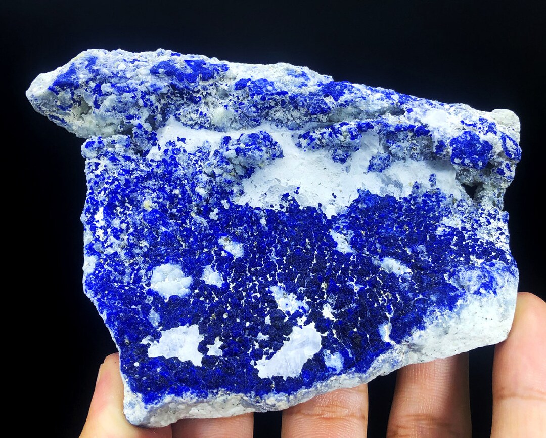 Deep Blue Lazurite Specimen, Lazurite Minerals , Lazurite Crystal ...