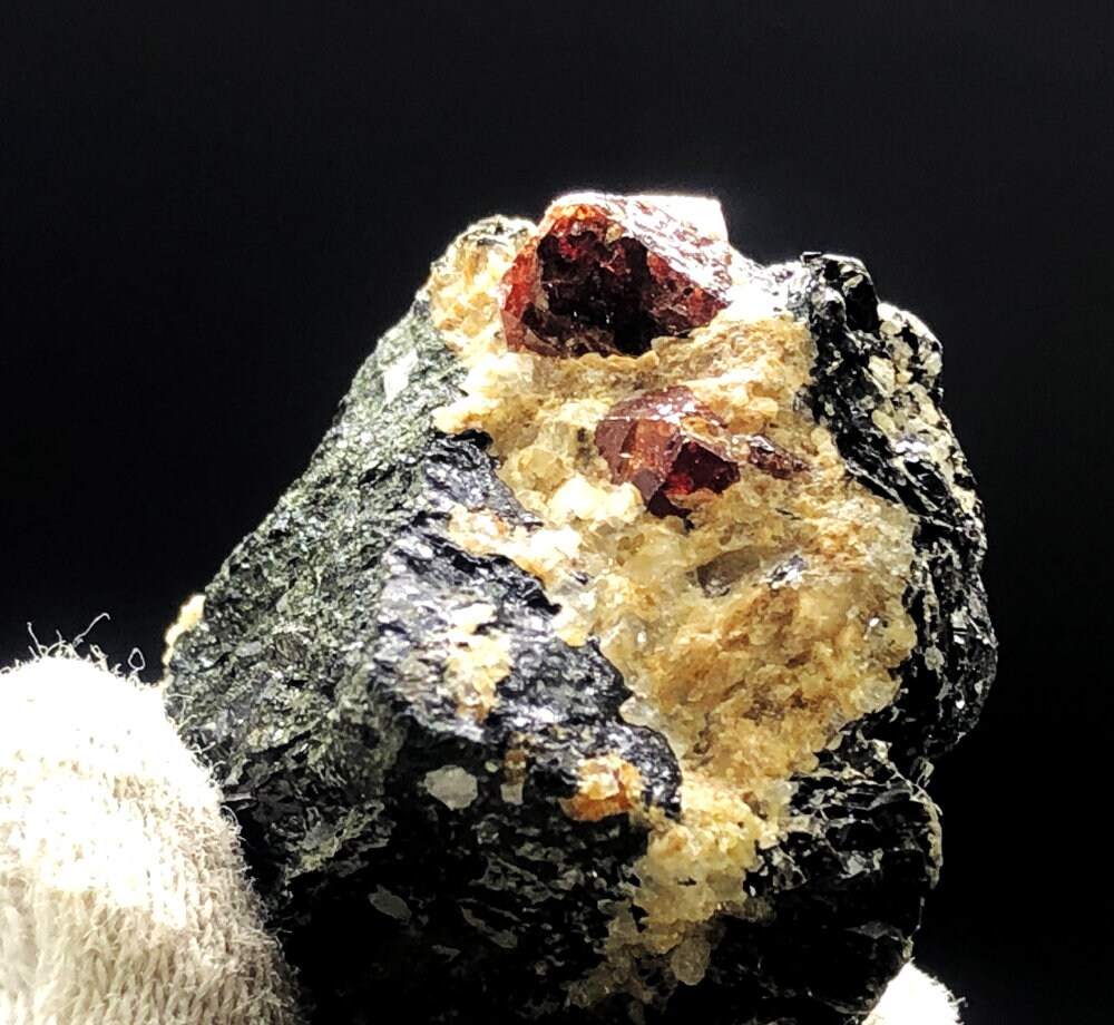 Zircon Crystal , Terminated Blood Red Color Rare Zircon Crystals on ...