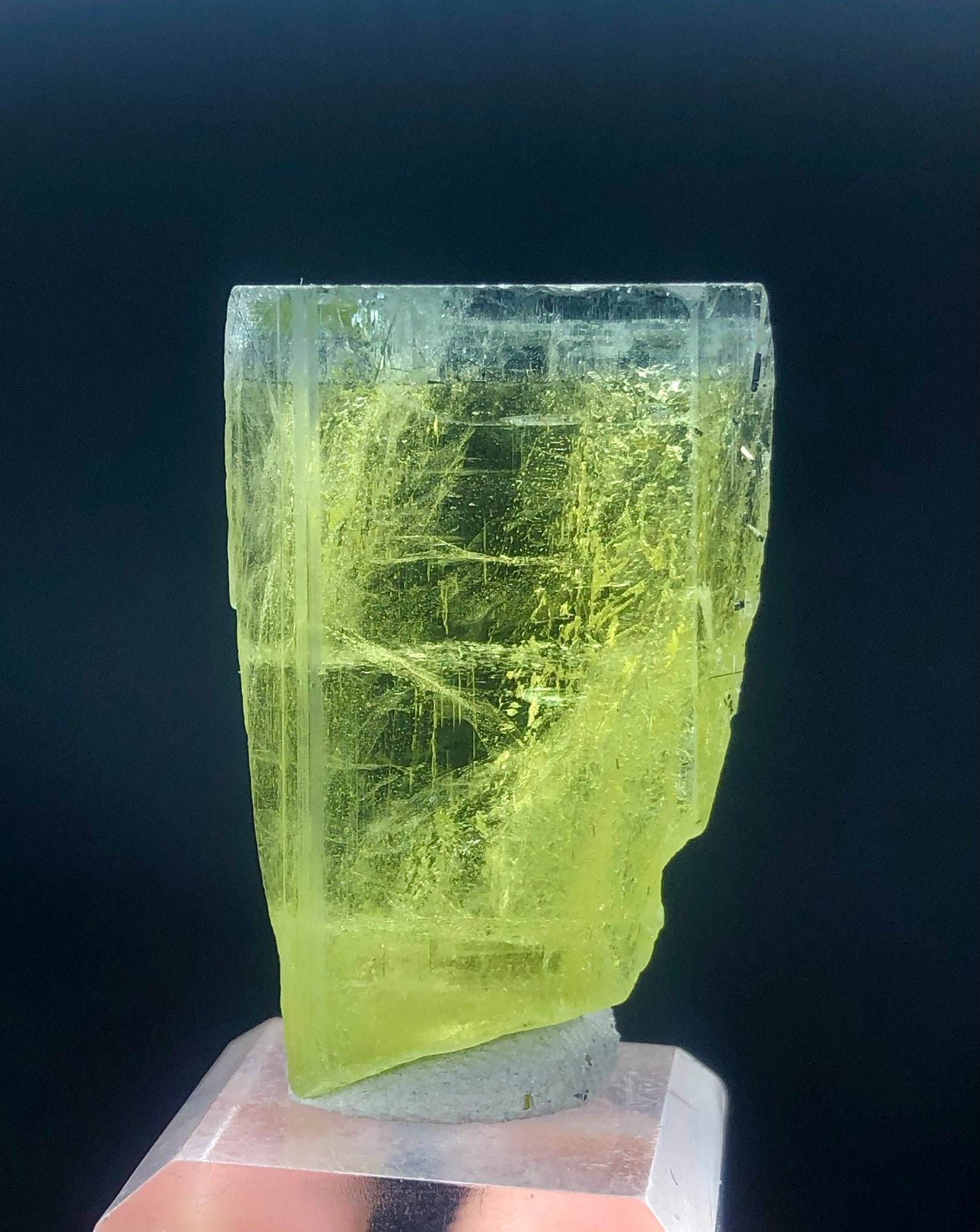 Terminated Heliodor Beryl Crystal, Raw Heliodor Beryl, Heliodor ...