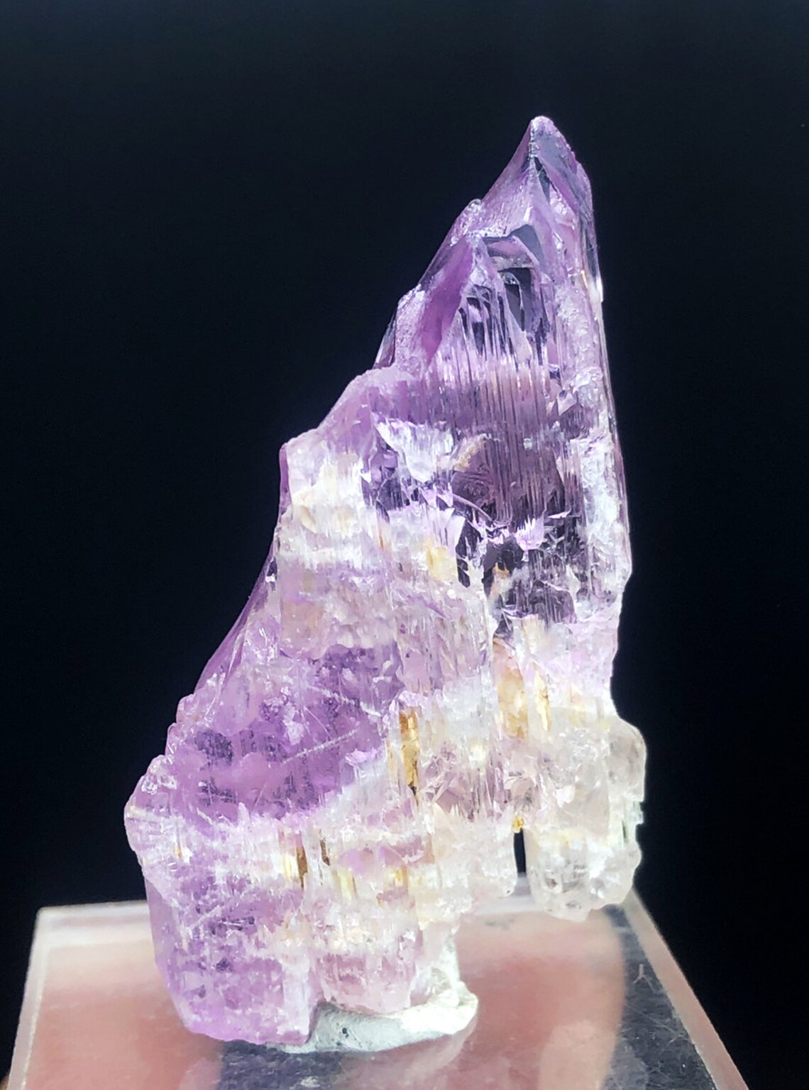 Terminated Pink Color Kunzite Crystal, Natural Pink Kunzite, Kunzite ...