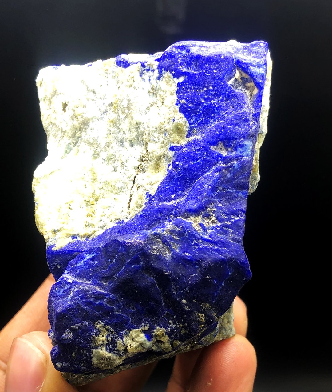 Deep Blue Lazurite Specimen, Lazurite Minerals , Lazurite Crystal ...