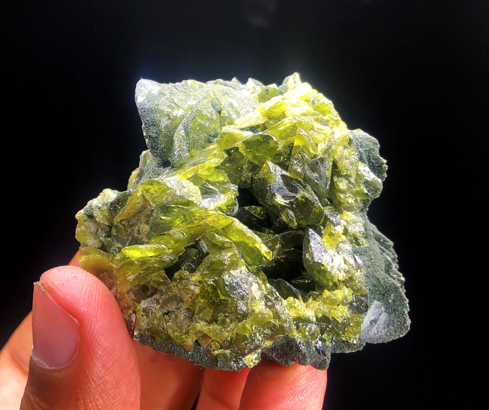 Sphene Titanite Crystals Bunch Specimen, Sphene Titanite Crystals ...