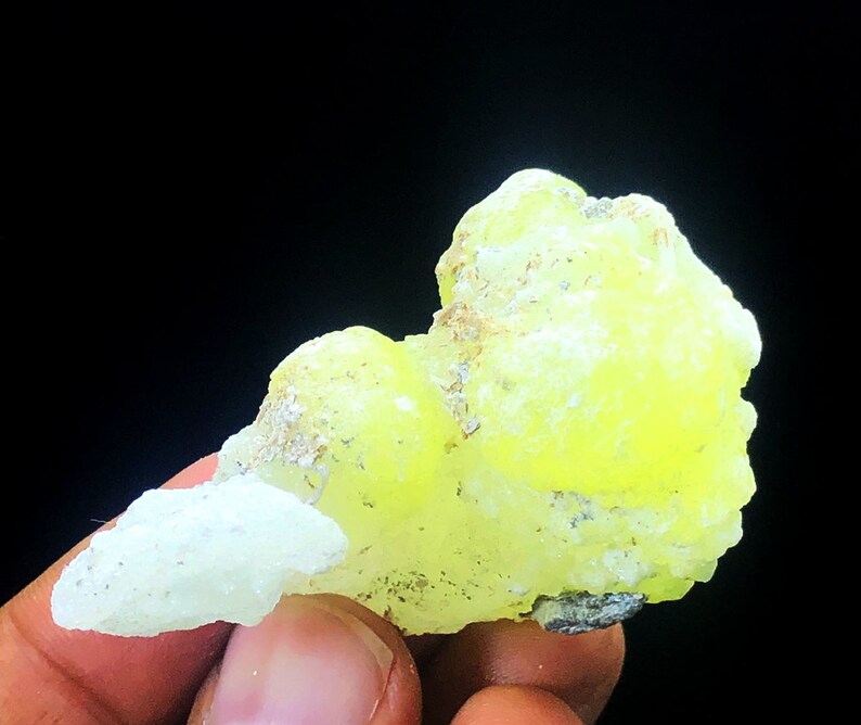 Rare Yellow Brucite Crystals Brucite Specimen Rare Brucite - Etsy