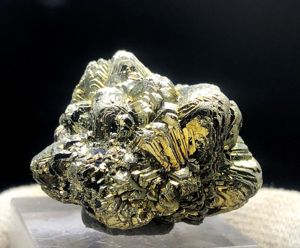 Pyrite Mineral, Marcasite Nodule, Golden Prophecy Stone, Crystal of ...