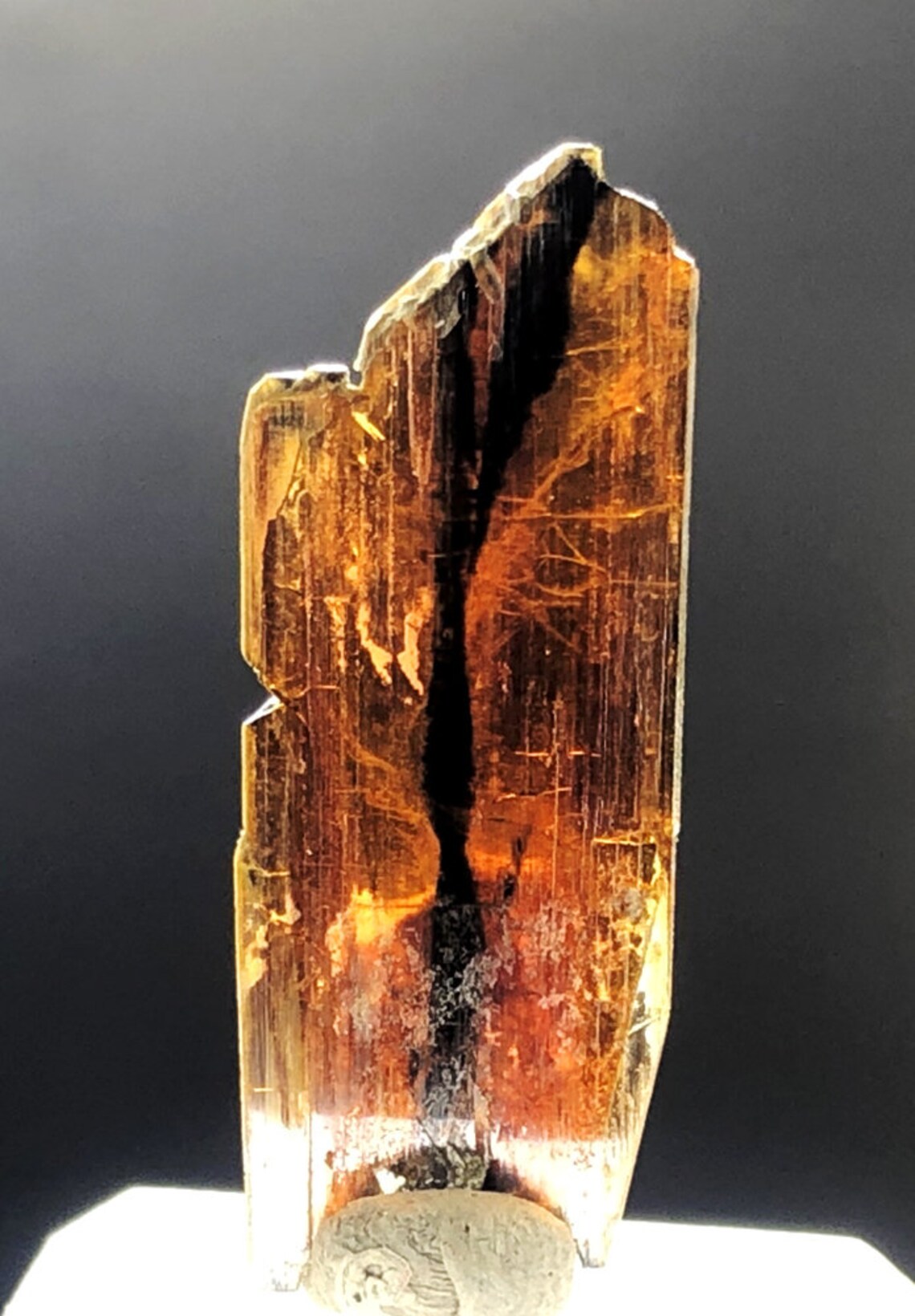 Brookite Crystal Red Brookite Specimen Rare Brookite - Etsy