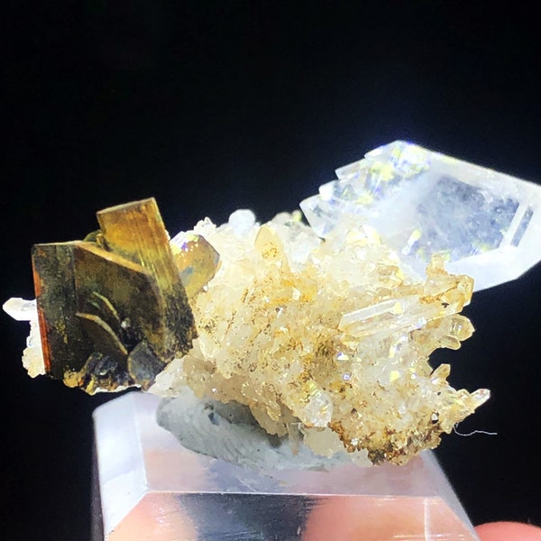 Very Rare Vorobyevite rosterite Specimen, Collectors Minerals ...