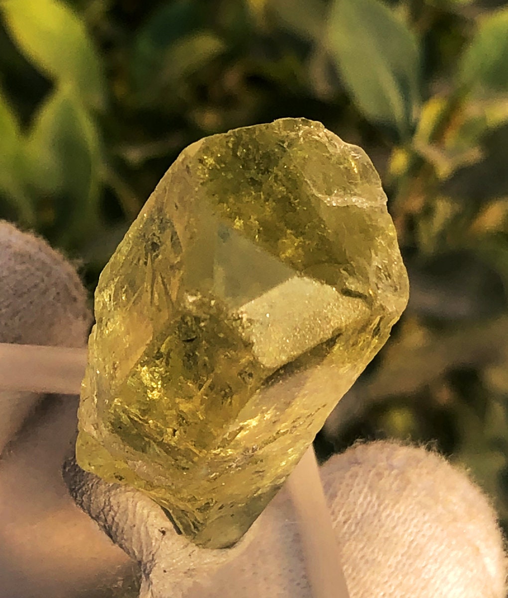 Terminated Heliodor Beryl Crystal, Raw Heliodor Beryl, Heliodor ...