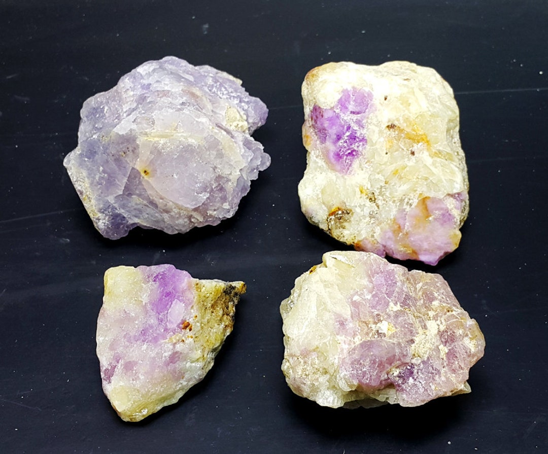 Fluorescent Hackmanite Crystal, Terminated Fluorescent Hackmanite, Raw ...