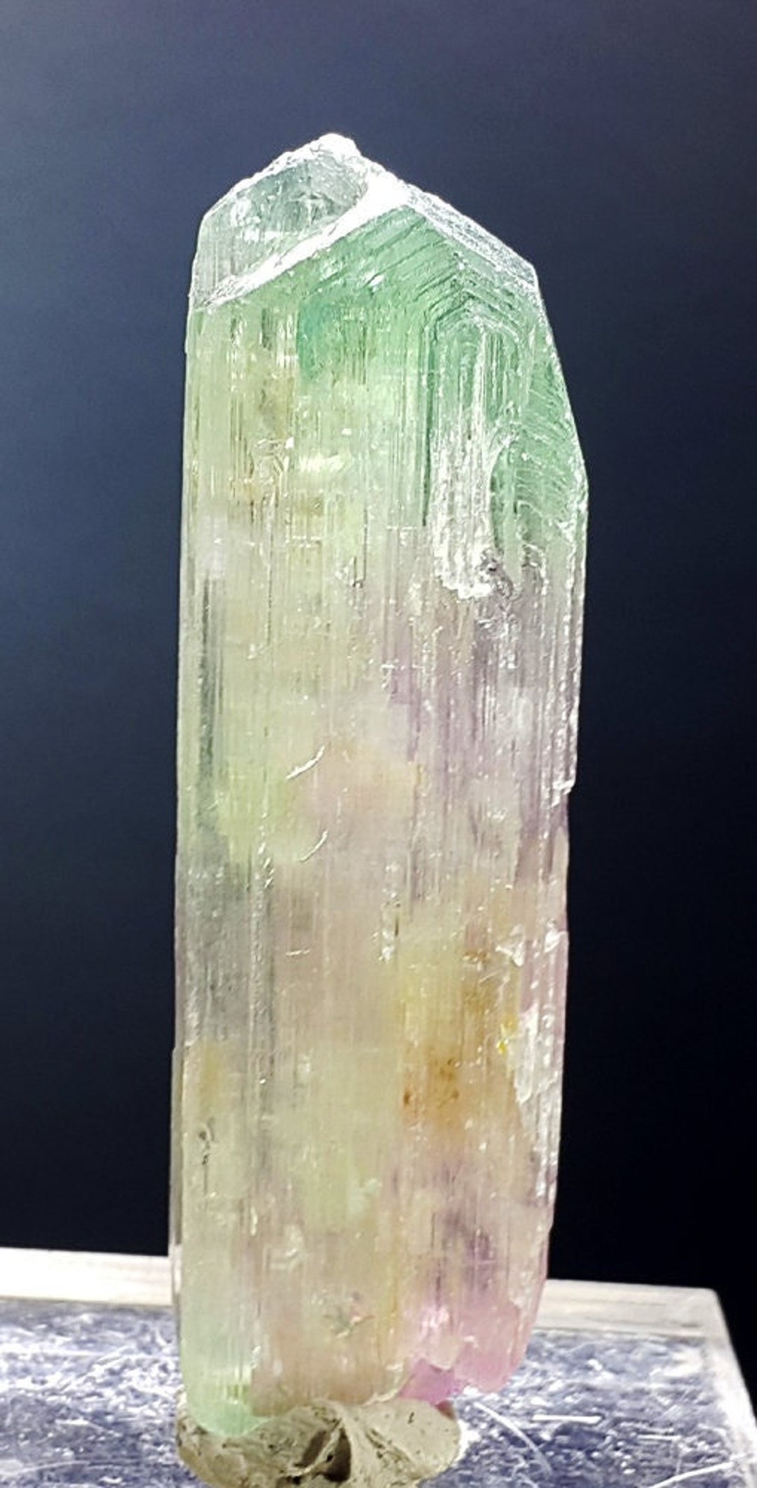 Bi Color Kunzite Crystal Natural Kunzite Kunzite Stone Raw - Etsy