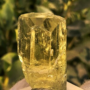 Terminated Heliodor Beryl Crystal, Raw Heliodor Beryl, Heliodor ...