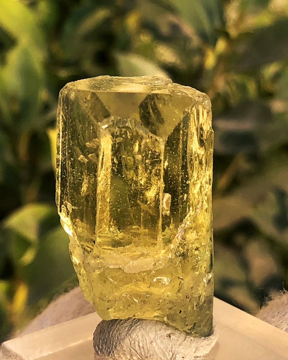 Terminated Heliodor Beryl Crystal, Raw Heliodor Beryl, Heliodor ...