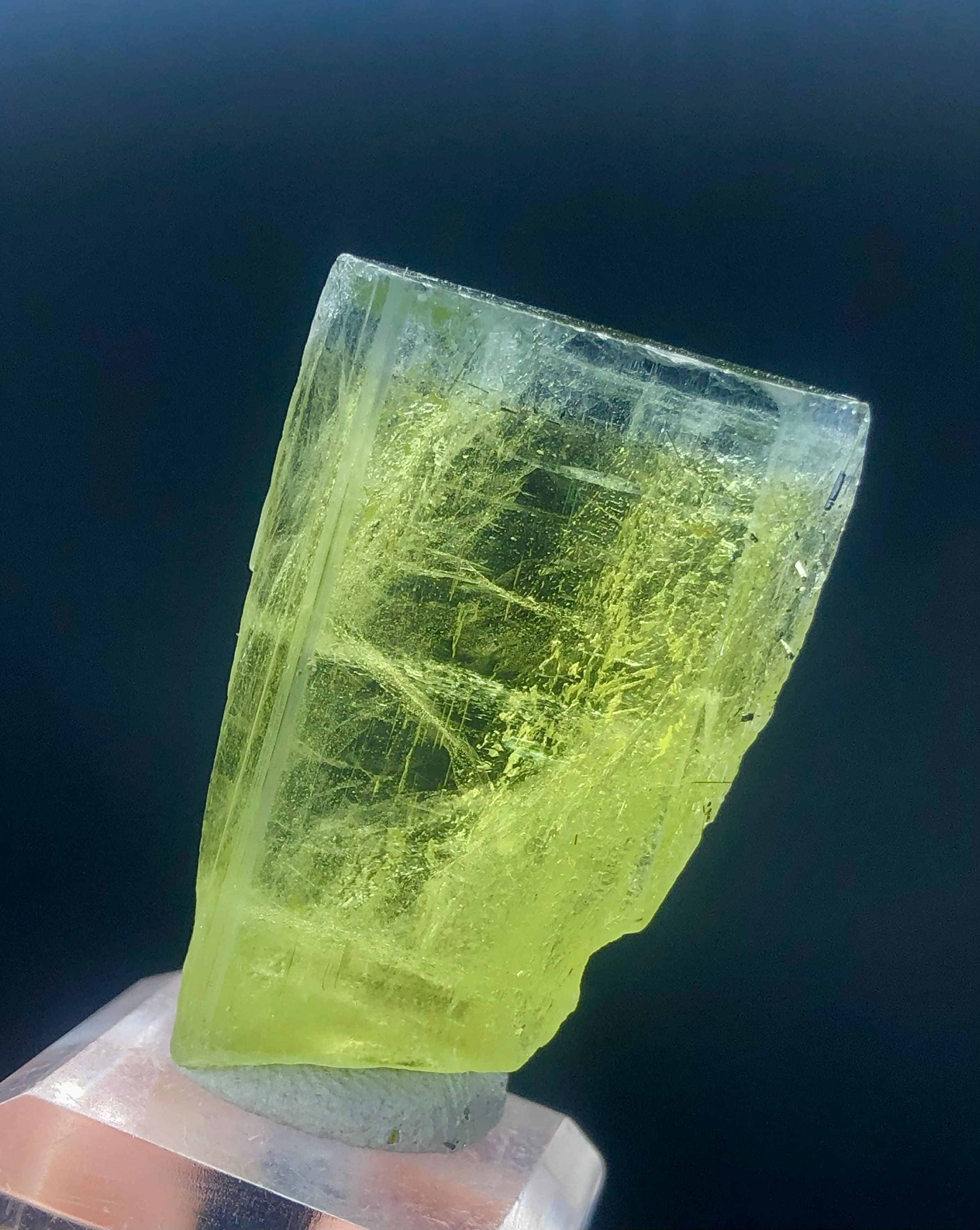 Terminated Heliodor Beryl Crystal, Raw Heliodor Beryl, Heliodor ...