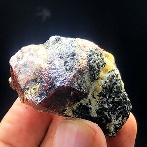 Zircon Crystal , Terminated Blood Red Color Rare Zircon Crystals on ...