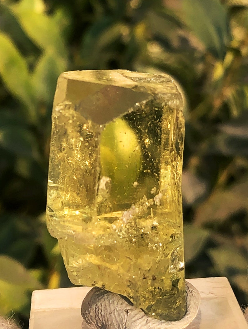 Terminated Heliodor Beryl Crystal, Raw Heliodor Beryl, Heliodor ...