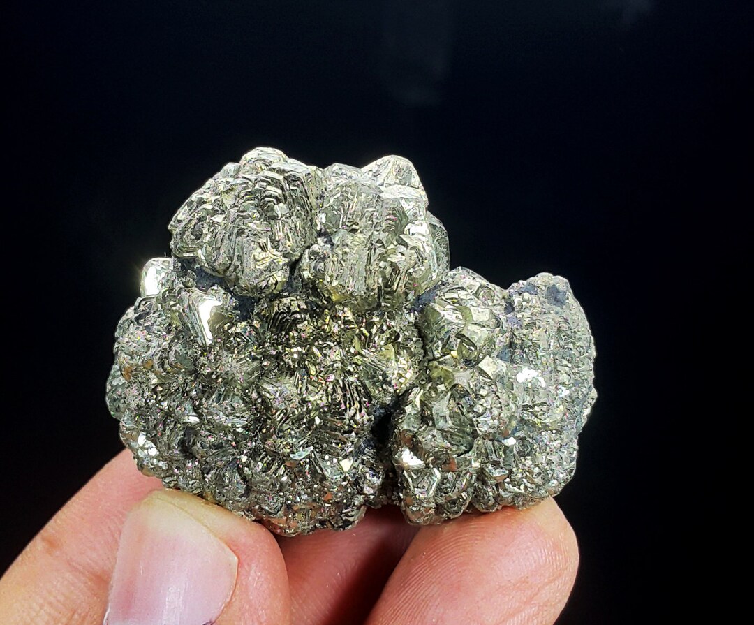 Pyrite Mineral, Marcasite Nodule, Golden Prophecy Stone, Crystal of ...