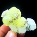 Rare Yellow Brucite Crystals, Brucite Specimen, Rare Brucite Mineral ...