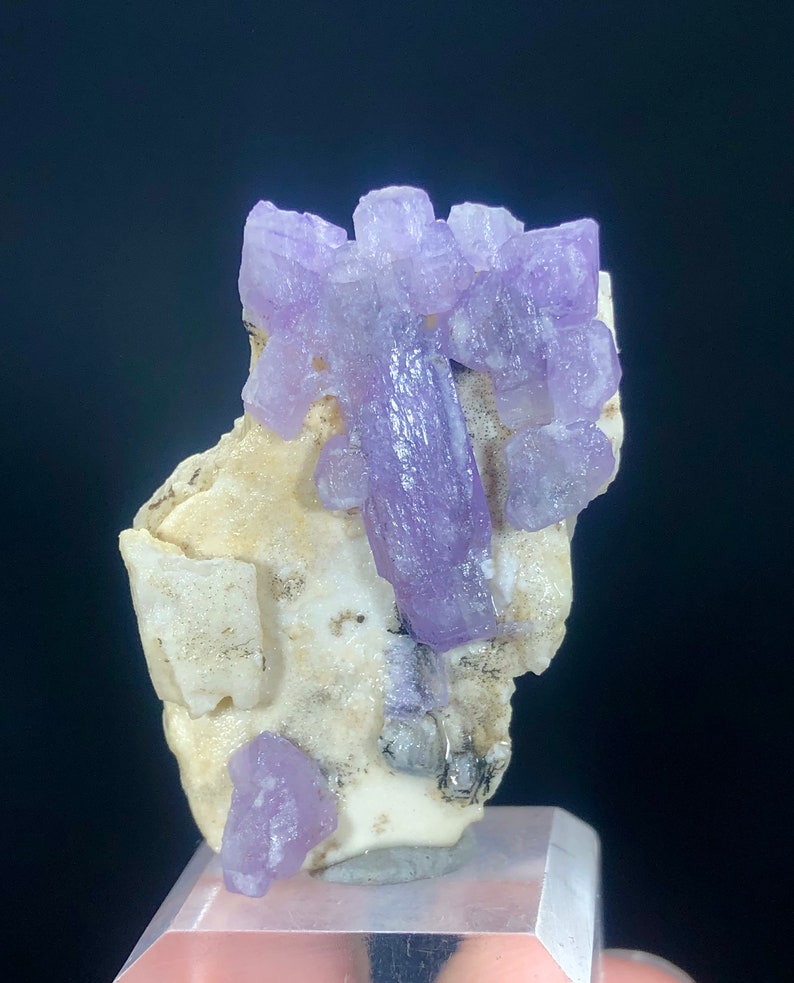 Purple Apatite Crystal, Raw Purple Apatite, Purple Apatite Specimen ...