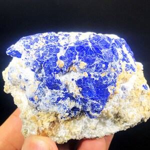 Deep Blue Lazurite Specimen, Lazurite Minerals , Lazurite Crystal ...