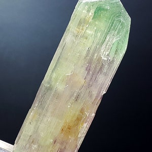 Bi Color Kunzite Crystal Natural Kunzite Kunzite Stone Raw - Etsy