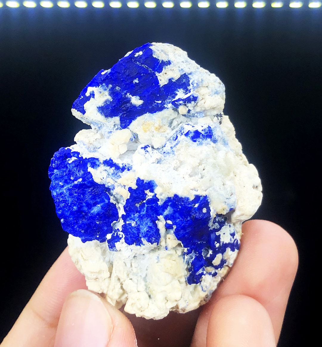 Deep Blue Lazurite Specimen, Lazurite Minerals , Lazurite Crystal , Lazurite Gemstone, Lazurite ...