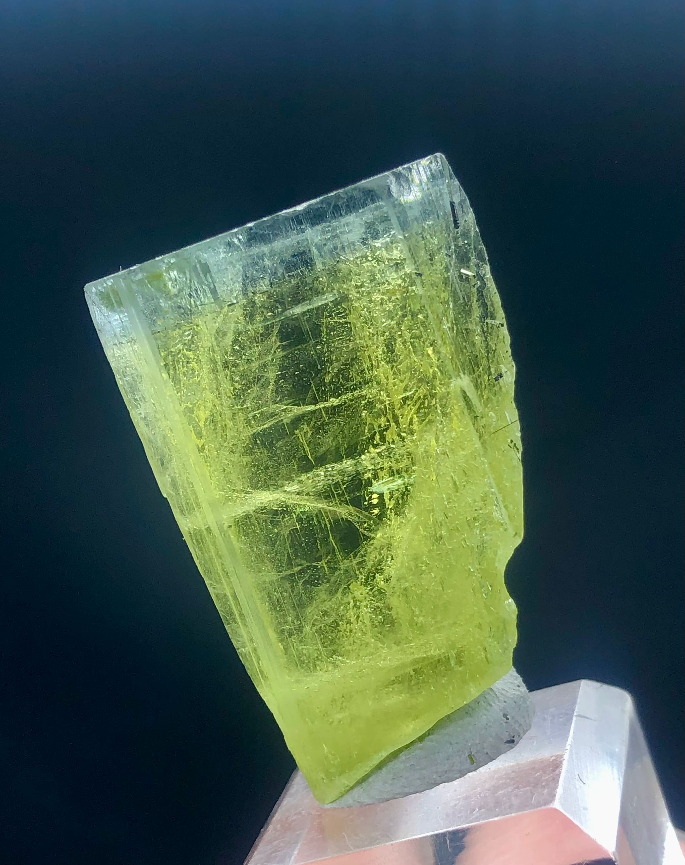 Terminated Heliodor Beryl Crystal, Raw Heliodor Beryl, Heliodor ...