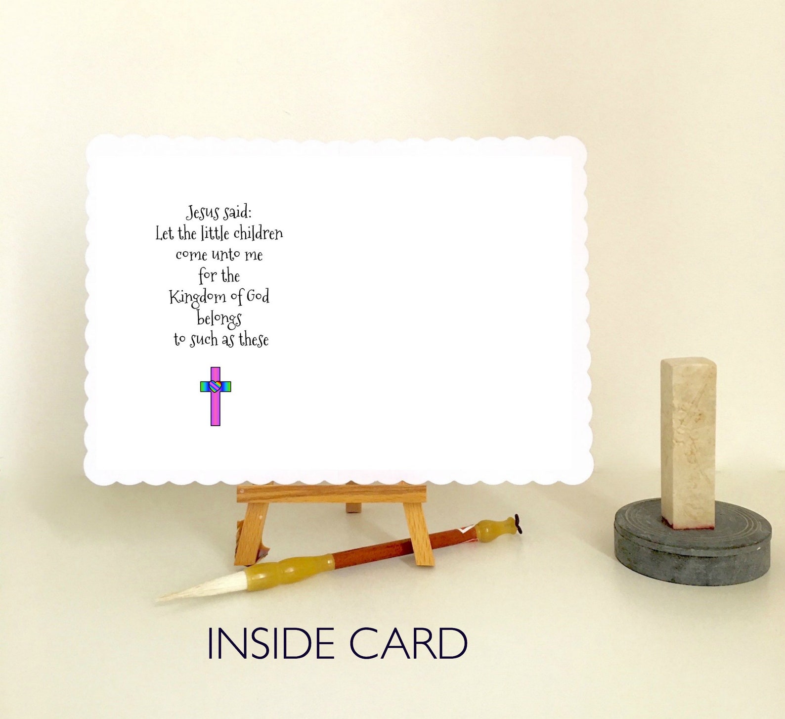 Happy Dedication Christian Greetings Card for Baby Child Girl - Etsy UK