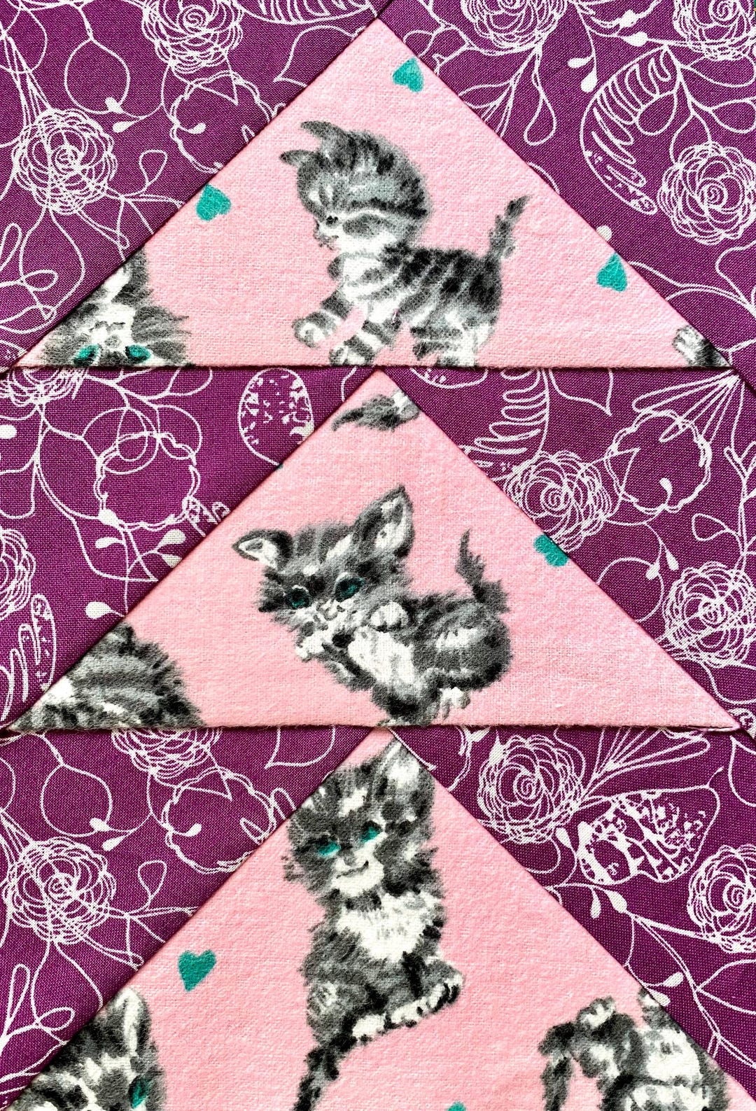 Flying Geese Quilt Block, Foundation Paper Piecing Pattern, FPP, PDF ...