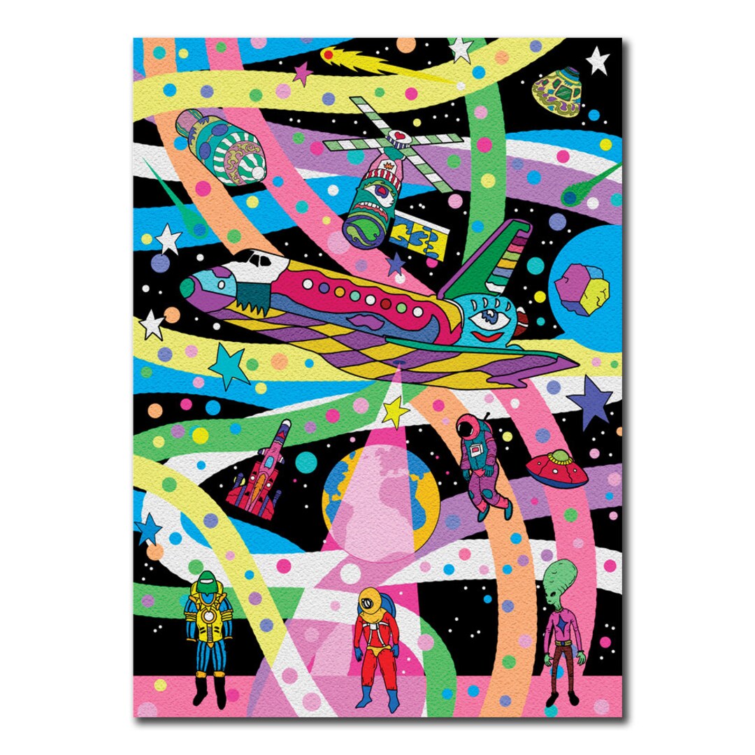 Space Card, Space Birthday Card, Space Shuttle Card, Boys Card, Card ...