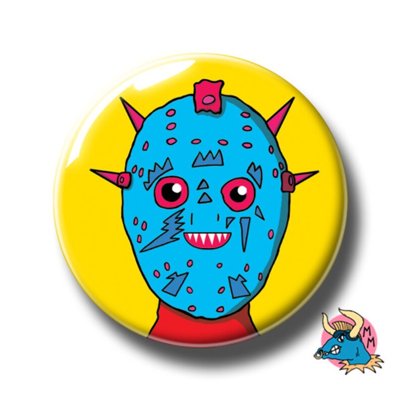 Red Devil Badge. Pin Badges. Badge. Badges. Pin Badge. Button | Etsy