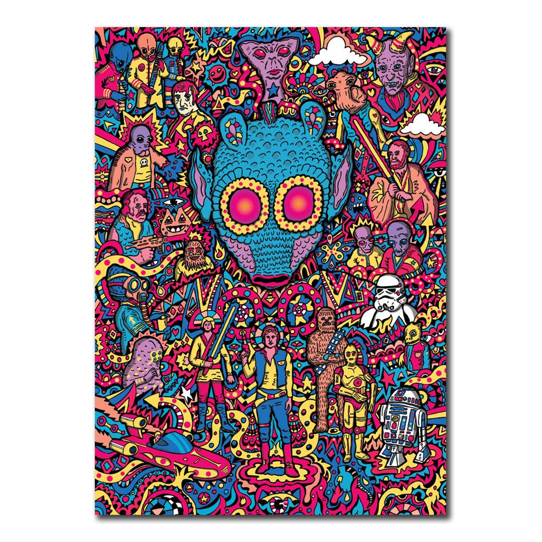 Star Wars Card, Star Wars Birthday Card, Greedo Card, Birthday Card ...