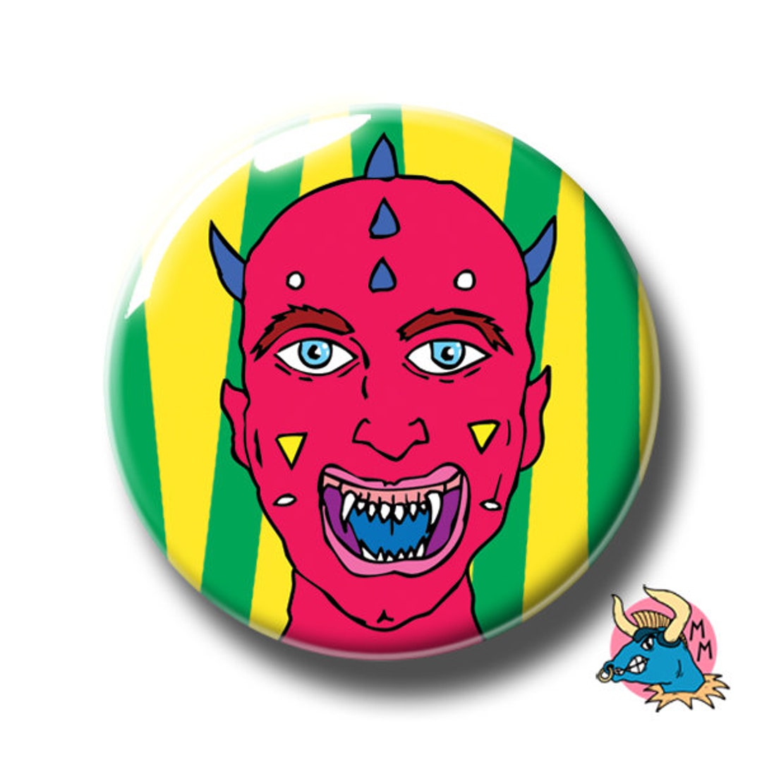 Red Devil Badge. Pin Badges. Badge. Badges. Pin Badge. Button Badges ...