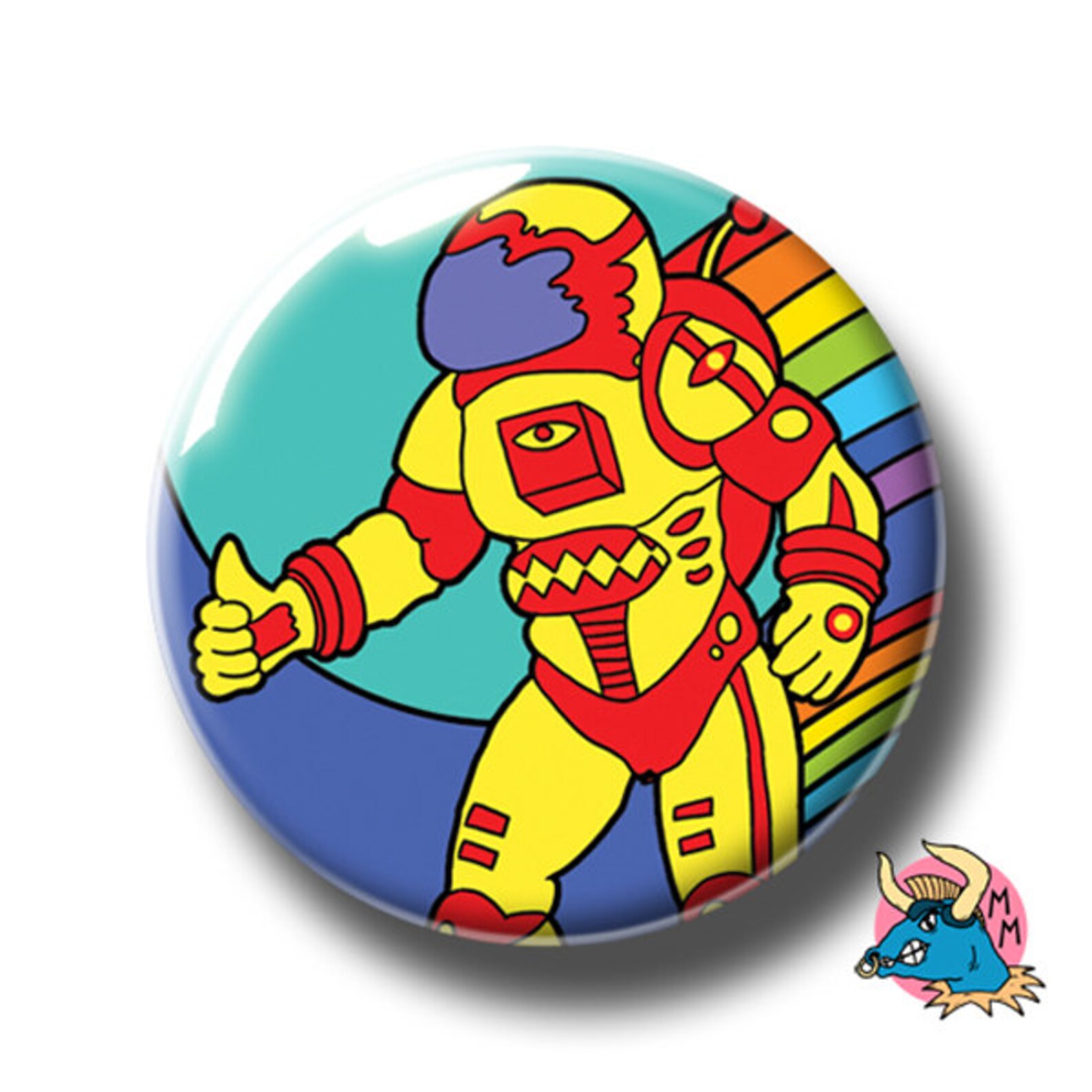 Super Spaceman Badge. Space Badge. Space Pin. Birthday Badge. | Etsy