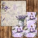Lavender Love, Vintage Digital Papers, Lavender Papers, Printable ...