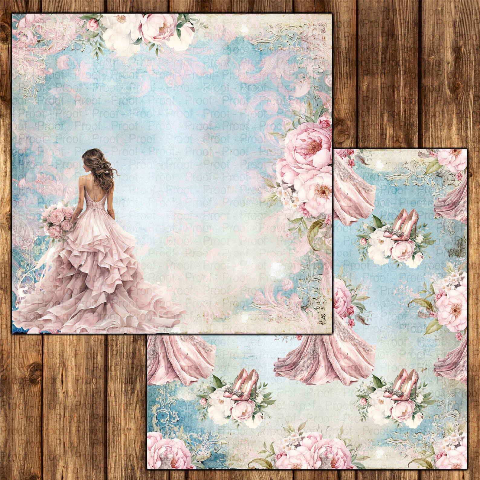 The Prom Princess, Prom Digital Papers, Prom Night, Printable ...