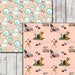 Bambi Digital Kids Collection, Peach-pink & Mint-blue Paper Pack, Kids ...
