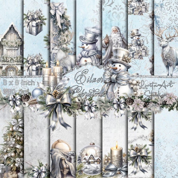 Silver Christmas - Etsy