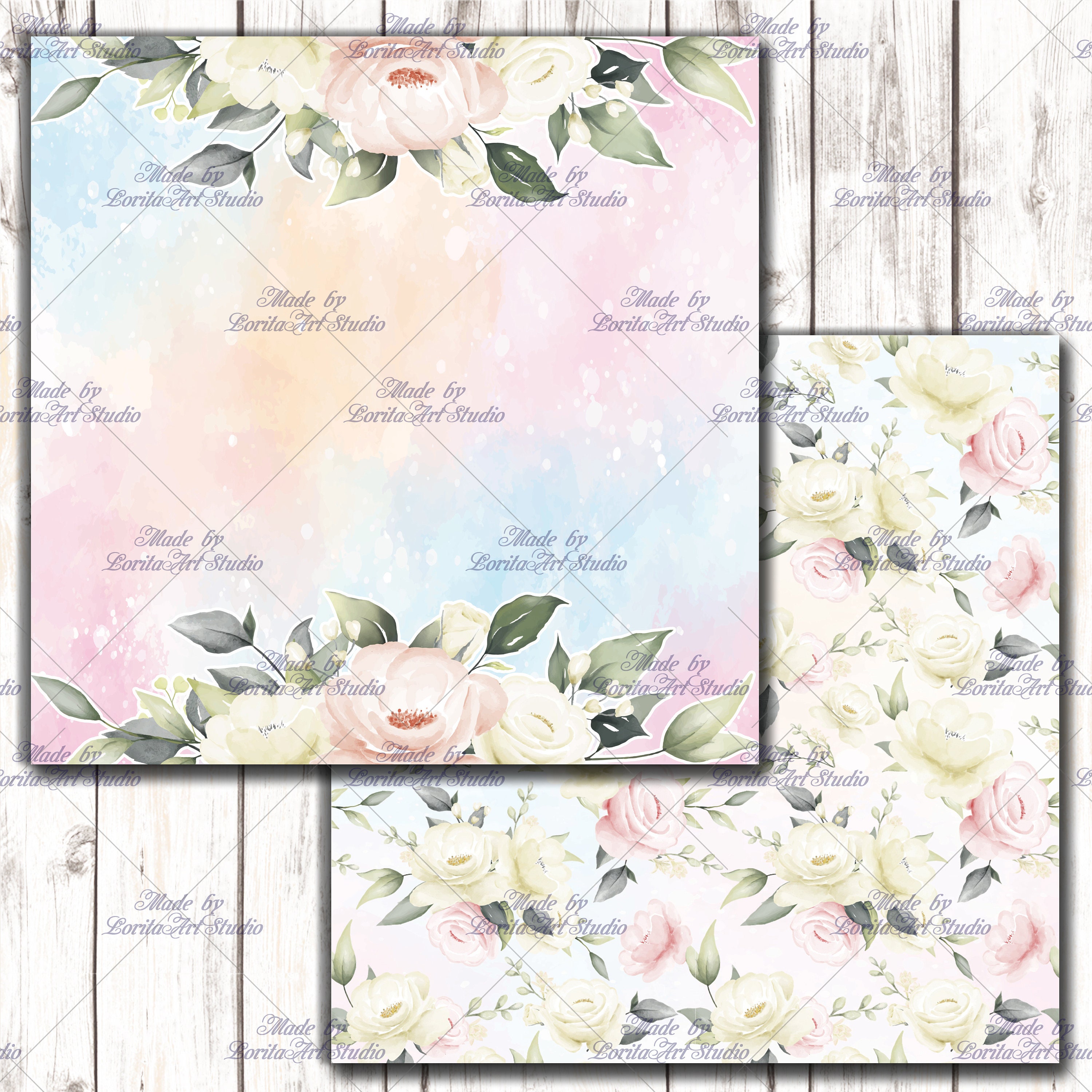 Wedding Story, Wedding Digital Papers, Wedding Tendence, Printable ...